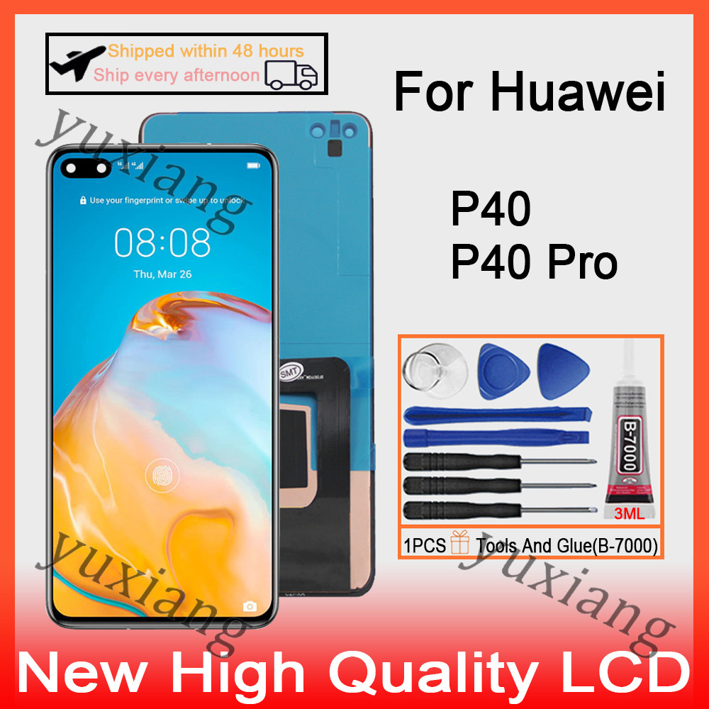 OLED TFT For Huawei P40 P40 Pro LCD Display Touch Screen Replacement | Shopee Malaysia