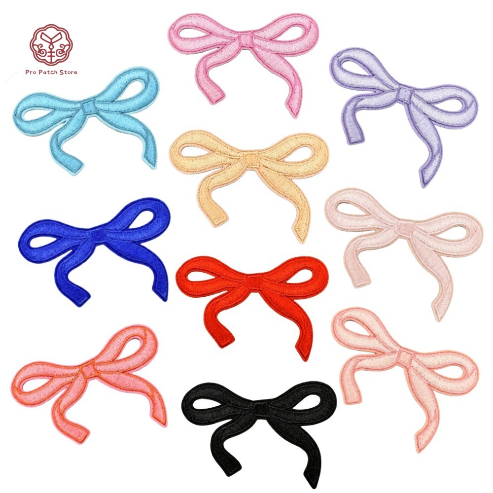 Pro Patch Store Colour Bow Swallowtail Series DIY Embroidery Patches ...