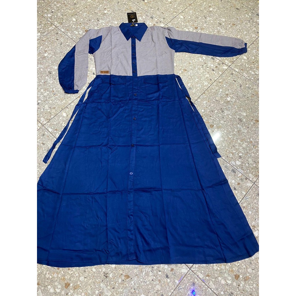 KATUN Gamis Amanda Najma Rayon Twill Premium Mix Cotton Haruka (Free ...
