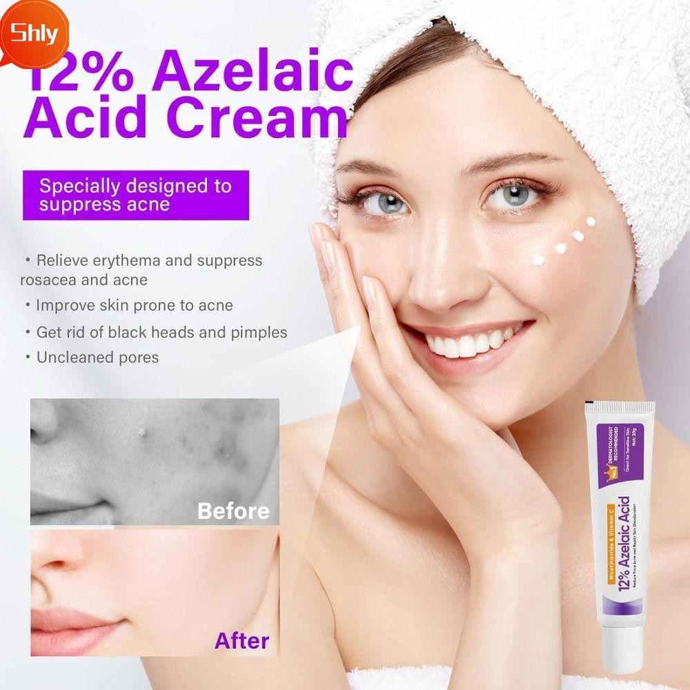 SHLY Cream, 12% Serum Reduces Acne and Pimples 12% Serum Cream, Excess ...