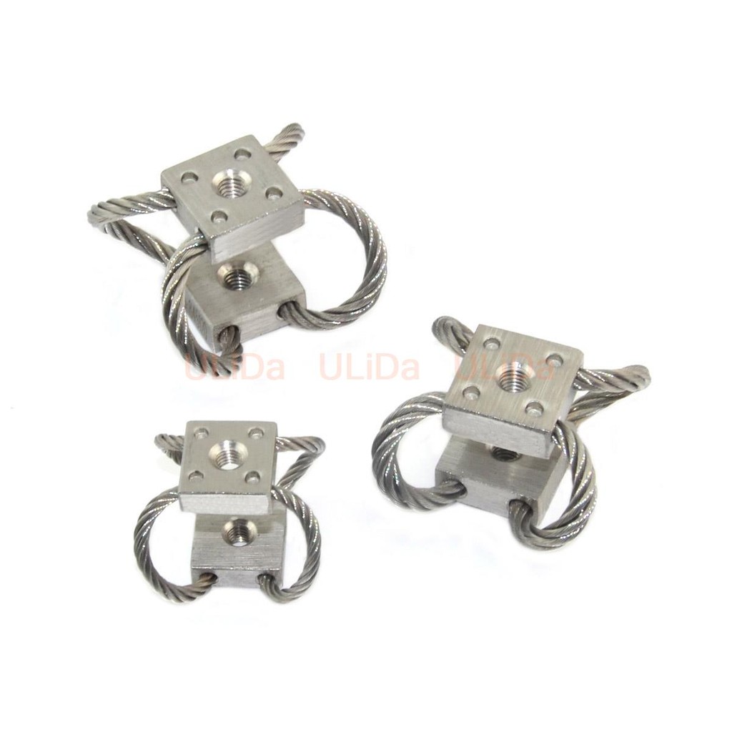 1PCS Wire Rope Shock Absorber Isolator Anti-vibration Noise Reduction ...