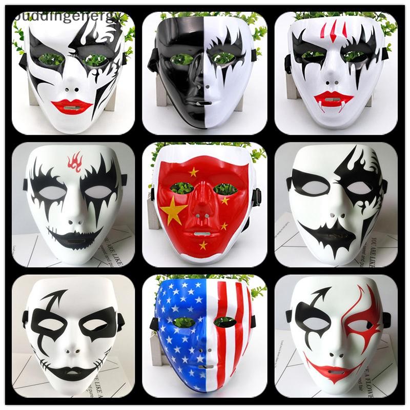 {BUDDI} 1PC Hip Hop Adult Hand-ed White Street Dance Men Adult Mask ...
