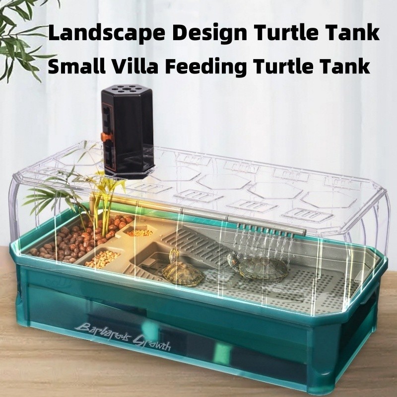 Turtle Tank Turtle Basking Platform Terrapin Turtle Habitat Turtle Pond ...