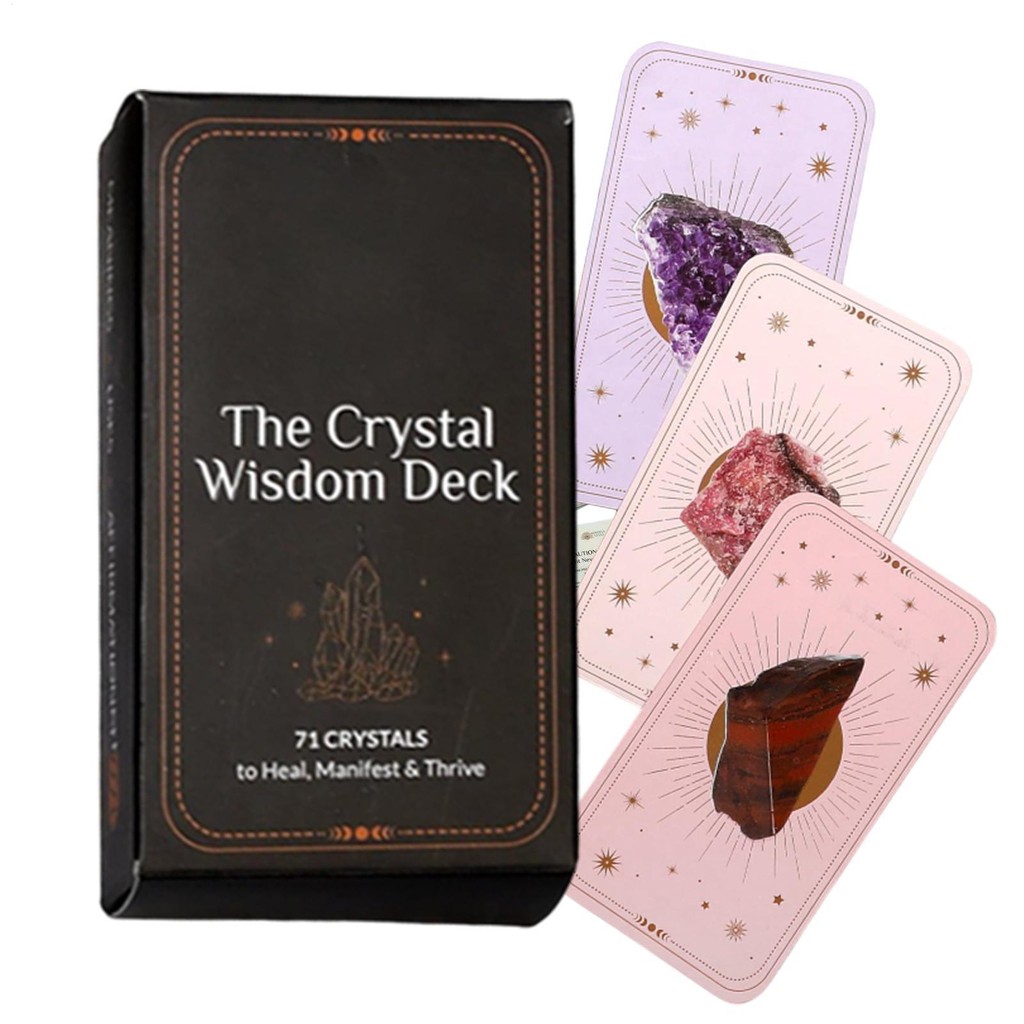 The Crystal Wisdom Card Deck Explore the mysterious world of crystal ...