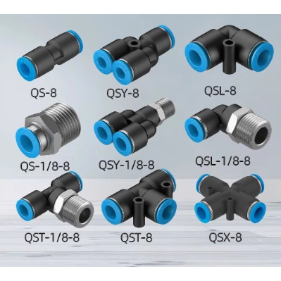 Festo Connector QS/QSL/QST/QSY-G/1/8-1/4-3/8-1/2-4-6-8-10-12-16 Brand New | Shopee Malaysia