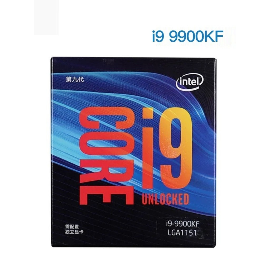 i7 9700K 9700 9700F i9 9900K 9900KF 9900KS 9350KF CPU Berkotak Jenama ...