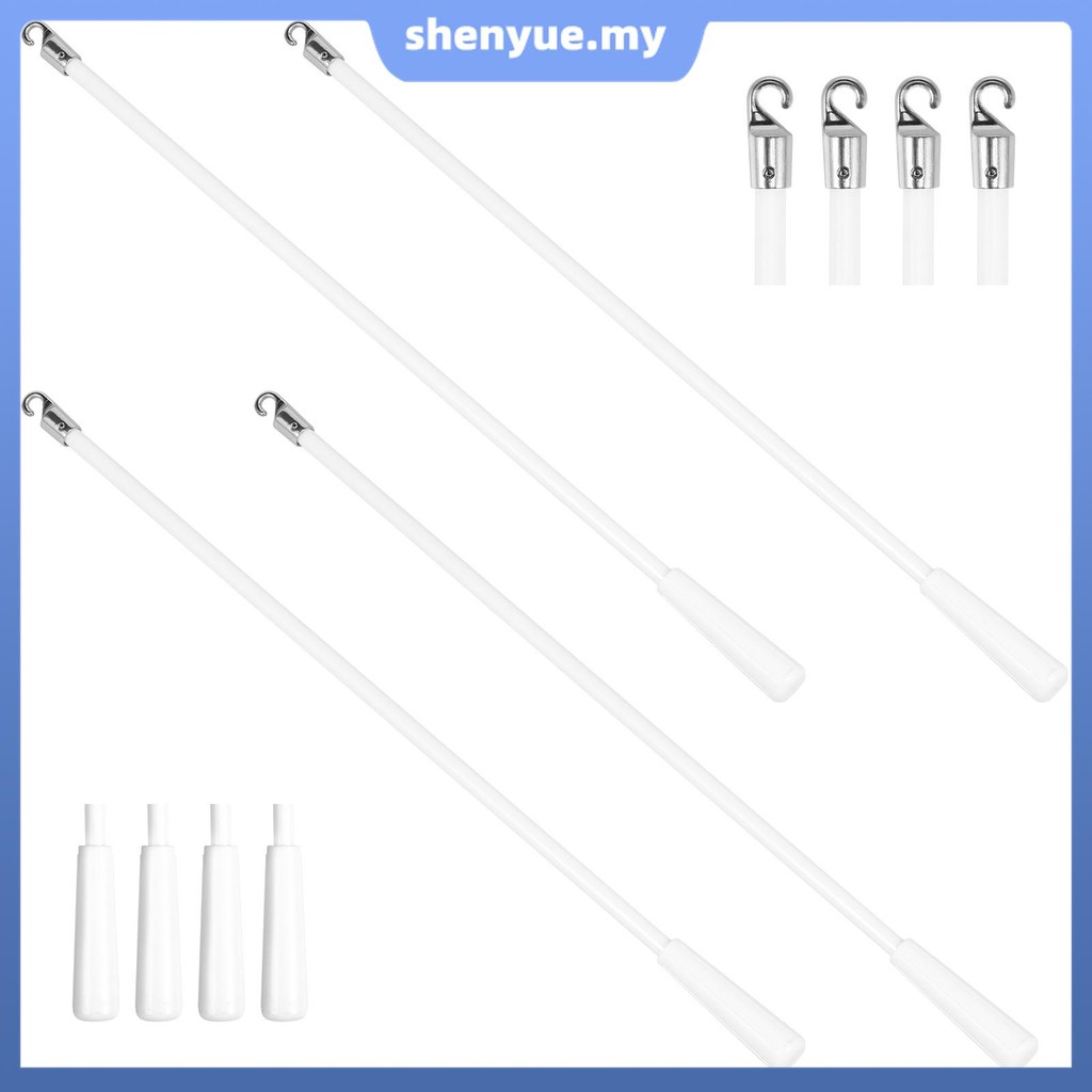 4 Pcs Fiberglass Blind Wands Vertical Blinds Wand Replacement Window ...