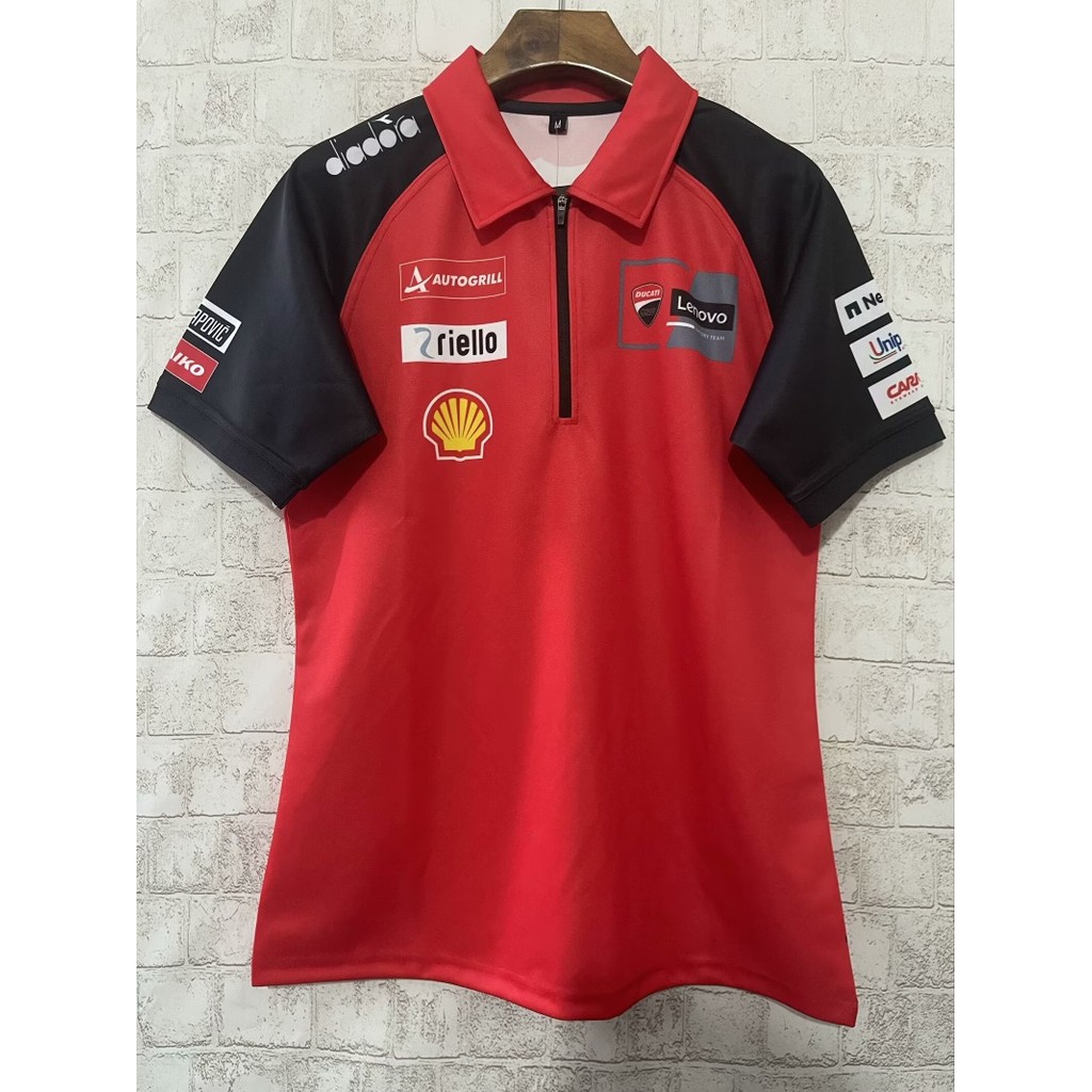 Racing clothes; 24-25 Ducati motorcycle Racing Shirt S-5XL Men's short ...