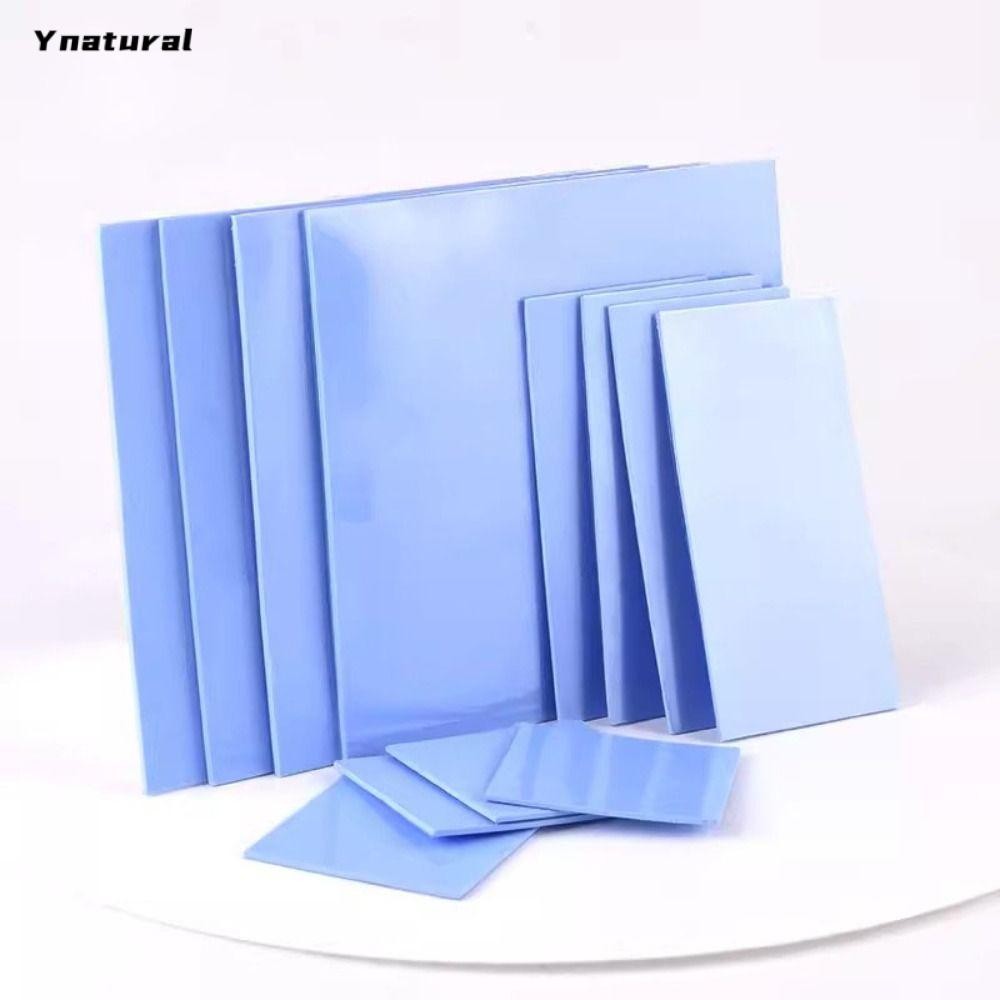 YNATURAL Thermal Pad Sheet, Double Sided Adhesive 5 Styles Silicone ...