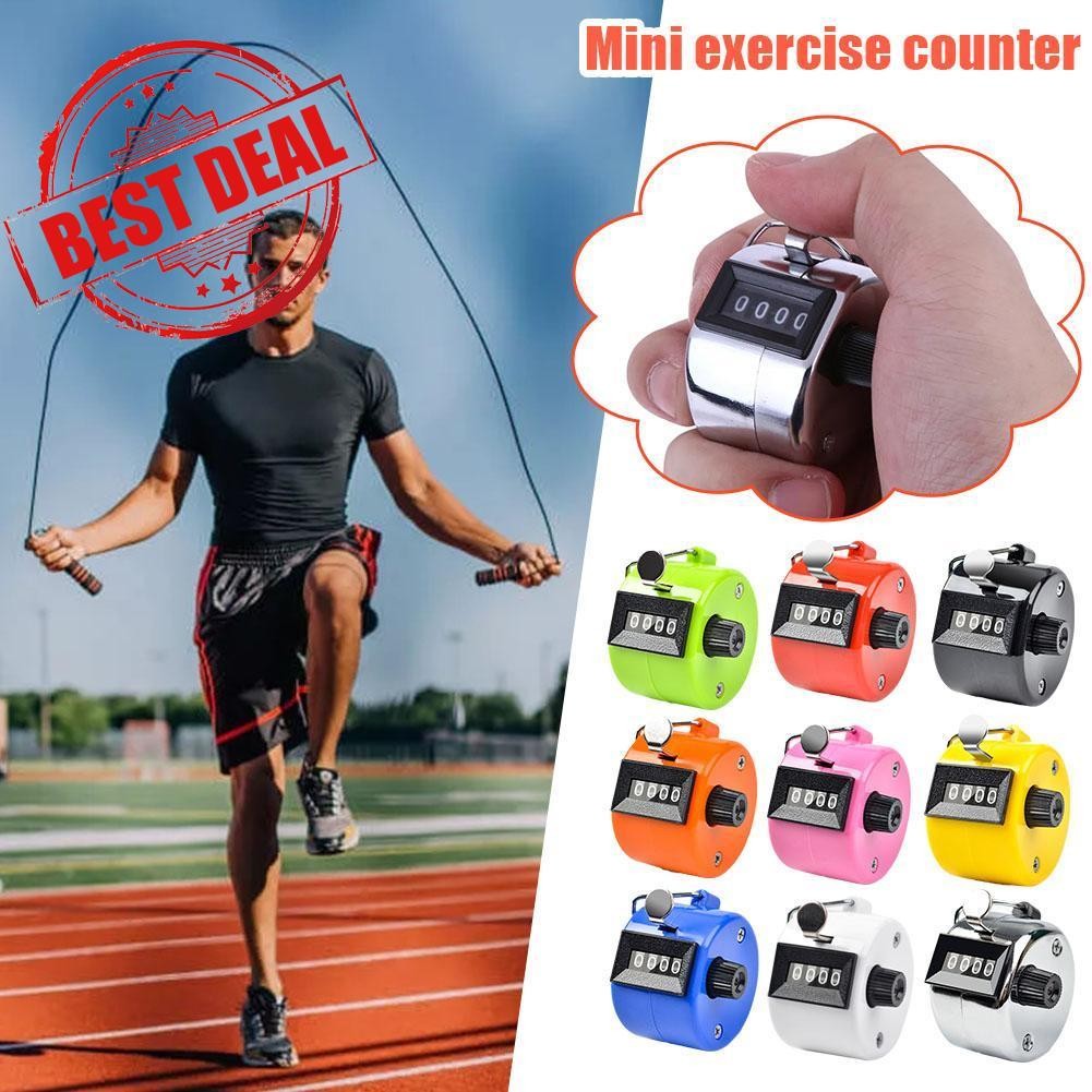Mini Exercise Counter Number Manual Hand Held Tally Counter Manual Golf ...