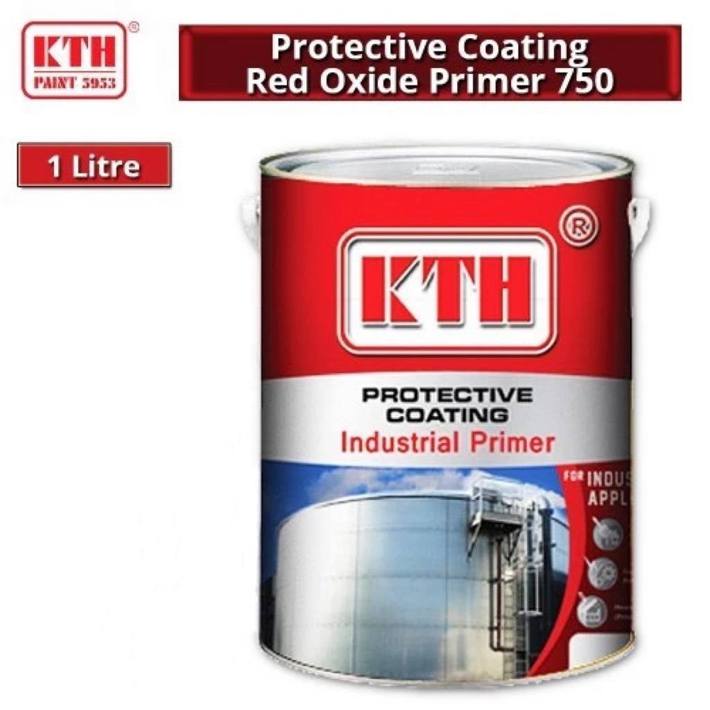 1Liter KTH Red Oxide Primer Paint (Anti - Rust / anti karat ...