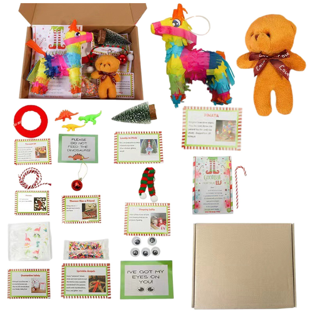 2024 Elf Kit 12/24 Days of Christmas Fun Elf Activities Countdown Gift ...