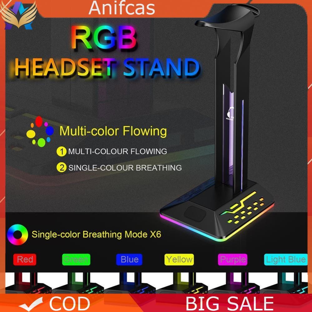 RGB Universal Rack Hanger Bracket 2 USB Ports Removable Desktop ...