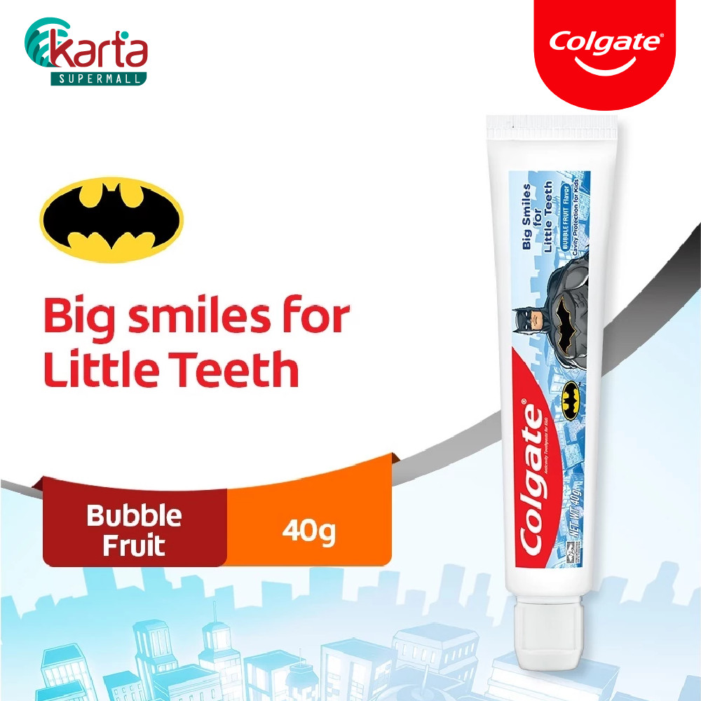 Colgate Kids Batman Toothpaste (40g) | Shopee Malaysia