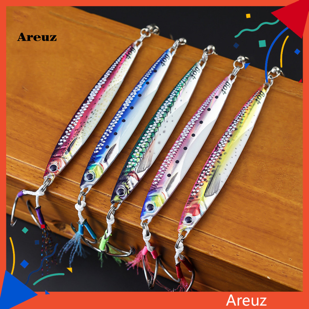 ARE Freshwater Fishing Lure Bionic Fishing Lure Realistic Luminous Jigging Fishing Lure with ...