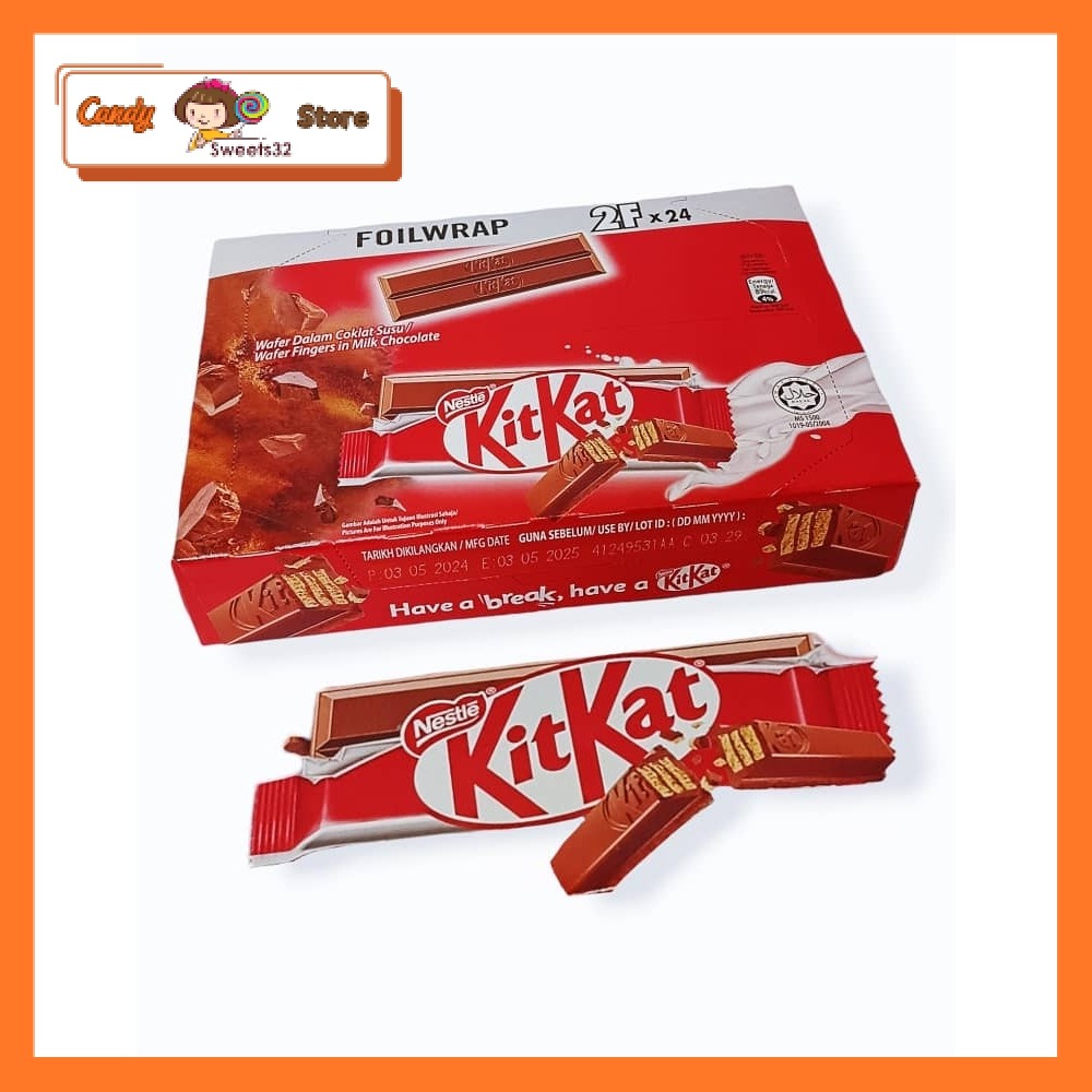 2F Nestle Kit Kat 2F foil wrap (17gmX24pcs) | Shopee Malaysia
