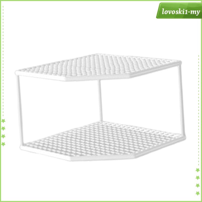[LovoskibcMY] Kitchen Storage Rack, Pot Organizer, Desktop Corner Shelf ...