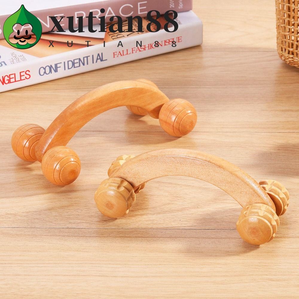 XUTIAN Wooden Massage Roller Wheel Shaft Handheld Health Care Tool Arm ...