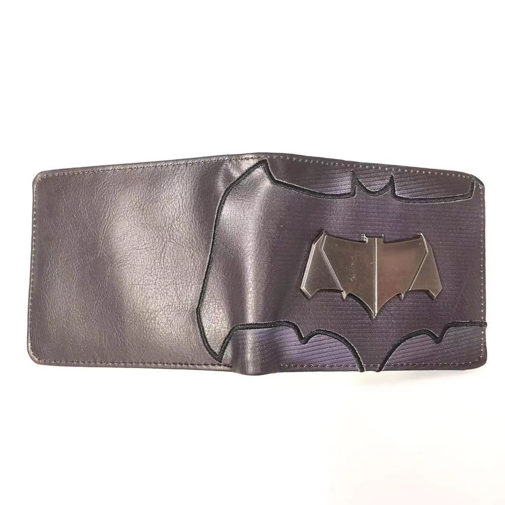Student Wallet pu Wallet Batman Short Wallet Men Wallet | Shopee Malaysia
