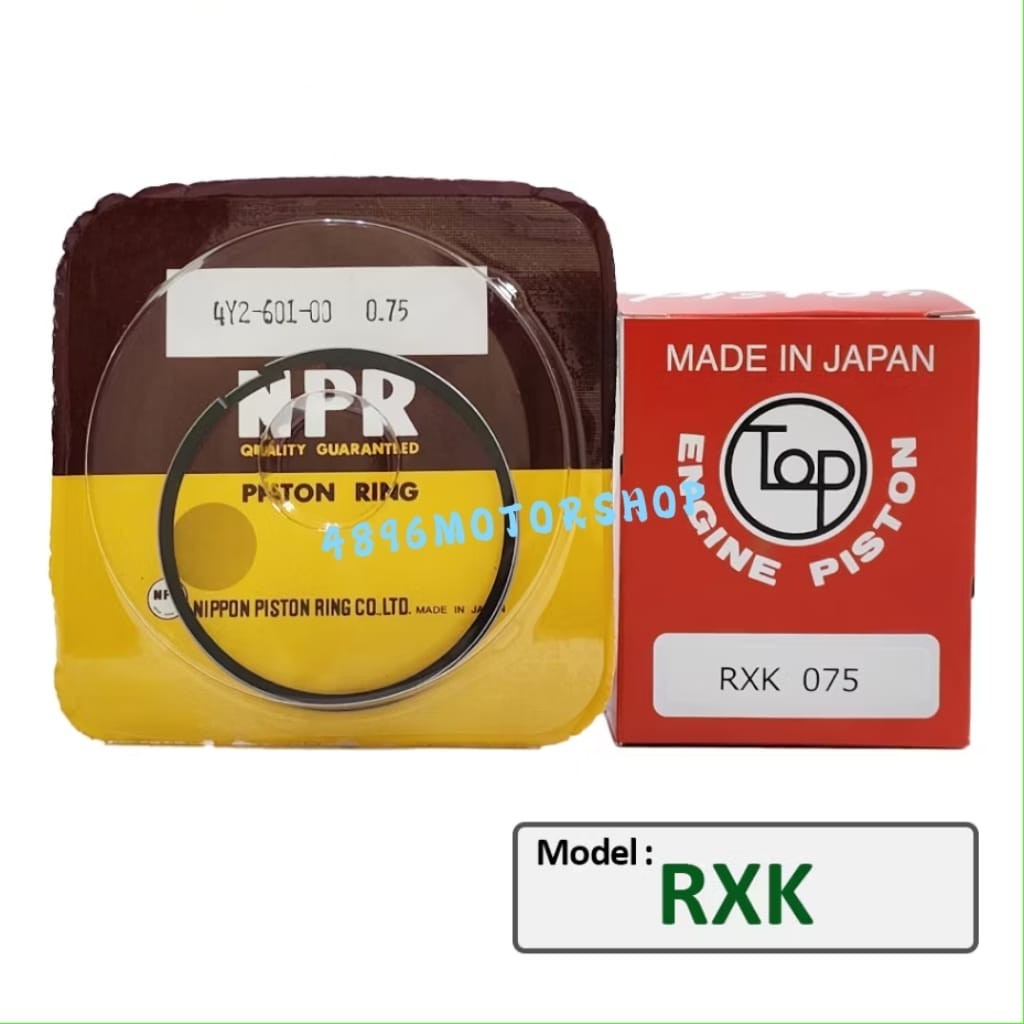 100% ORIGINAL TOP PISTON NPR RING RXK / RXK 135 / 4Y2 TOP STD - 200 ...