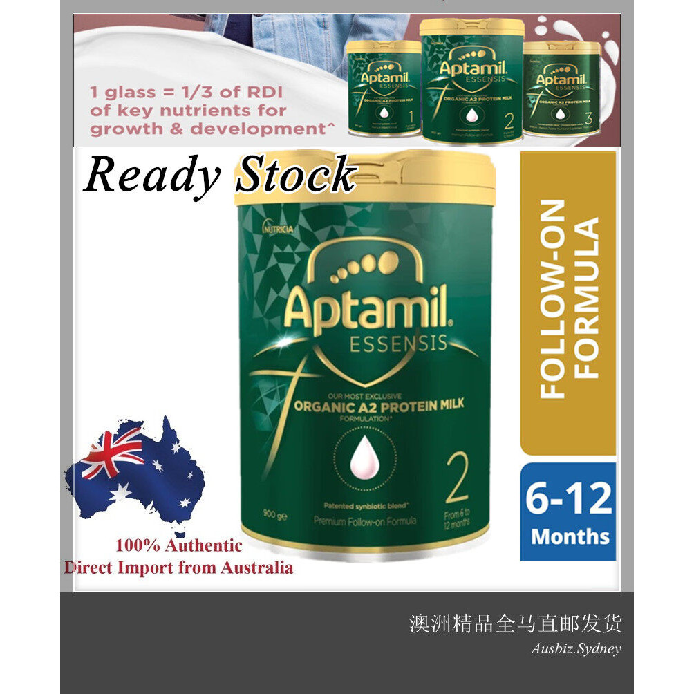 [Ready Stock EXP: 01/2027] NZ Import Aptamil Essensis Organic A2 Protein Step 2 Follow-On Baby ...