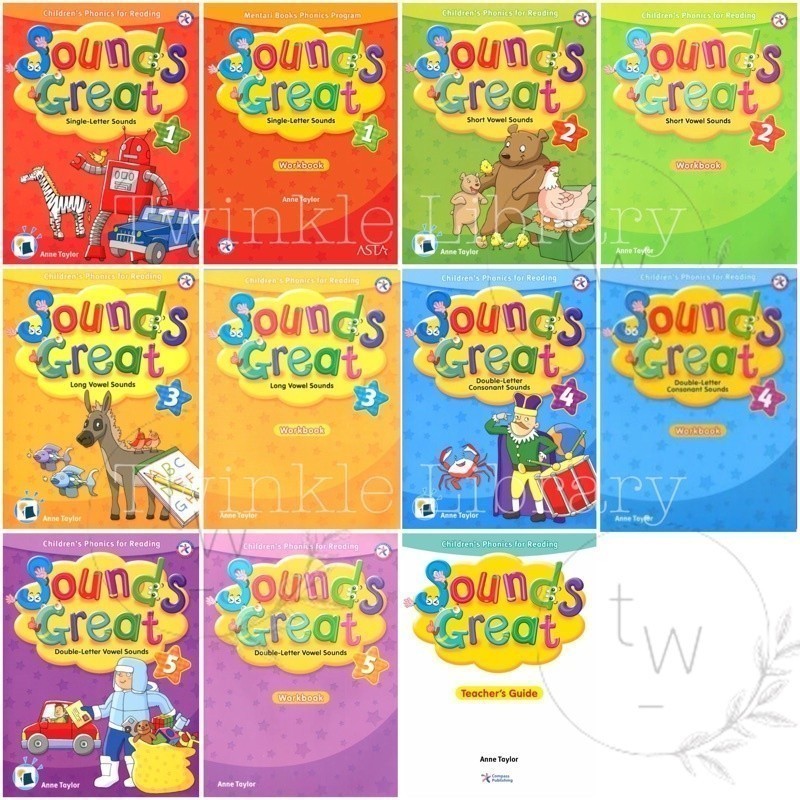 Physical Book Sounds Great 1 2 3 4 5 Student's Book / Workbook ...