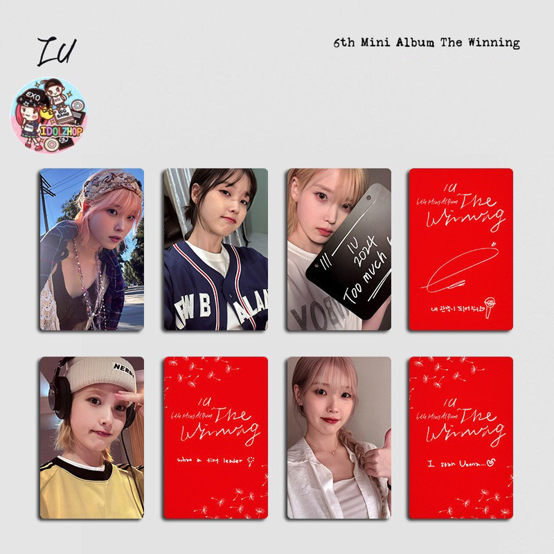 Li Zhien Photocard IU Card Sixth Mini Album Photo Card Collection Card ...