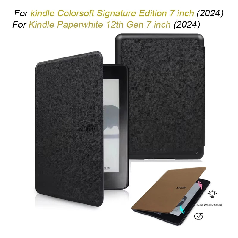 For kindle Colorsoft Signature Edition 7 inch case 2024 E-Reader cover ...