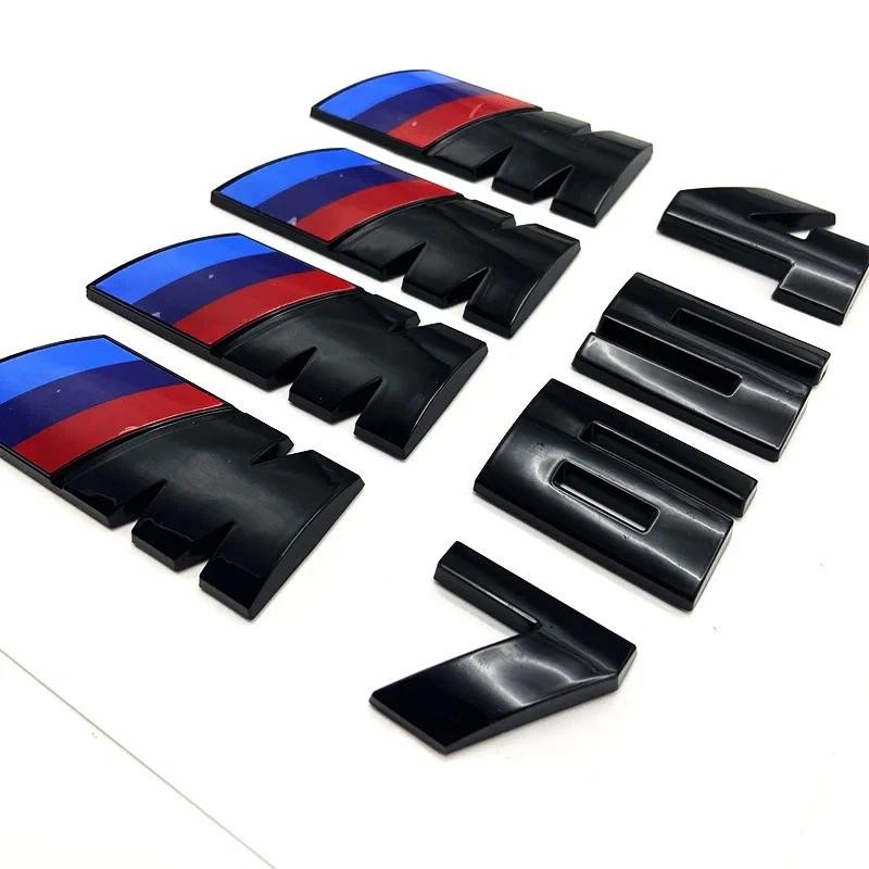3D 89MM *29MM Rear Trunk Emblem Badge Logo Car Sticker BMW E46 E60 E64 ...