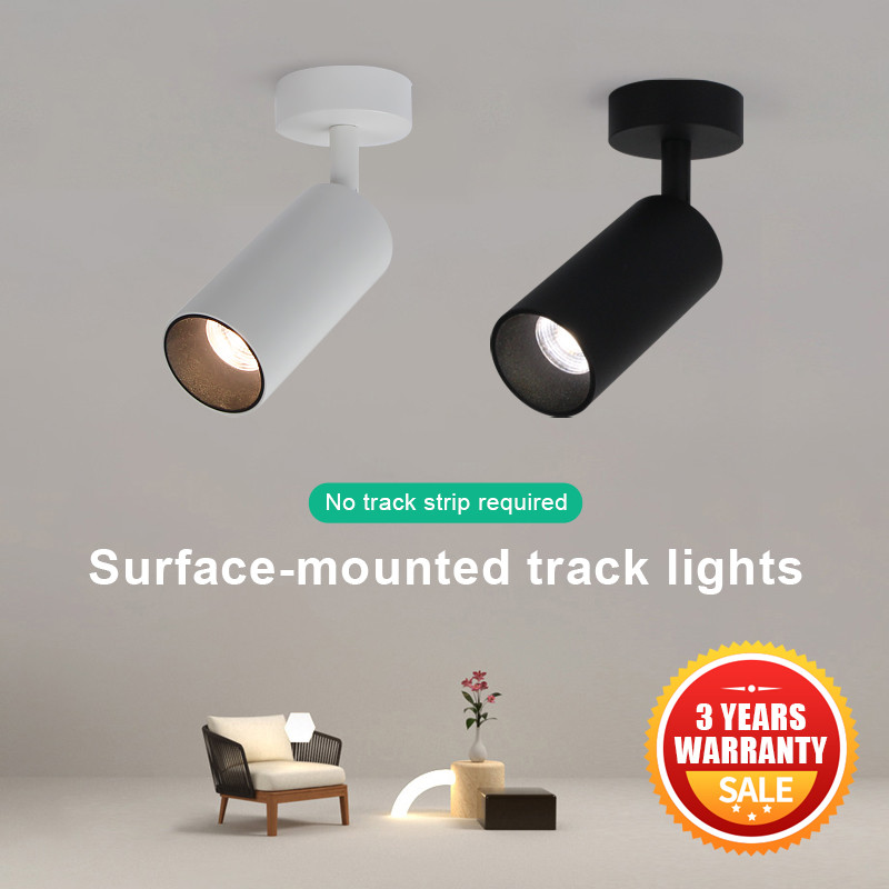 LED Foldable Track Light 7W 9W 15W Aluminium Surface Downlight Lampu ...