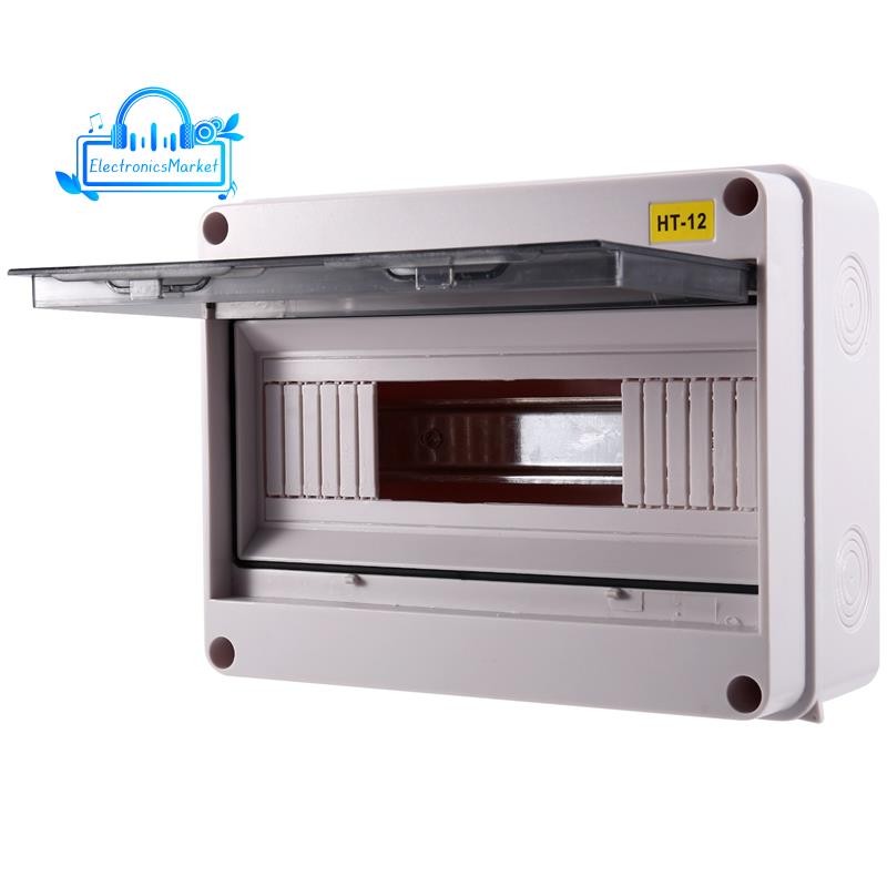HT-12 Way IP65 Mcb Breaker Box Distribution Protection Box ABS Power ...