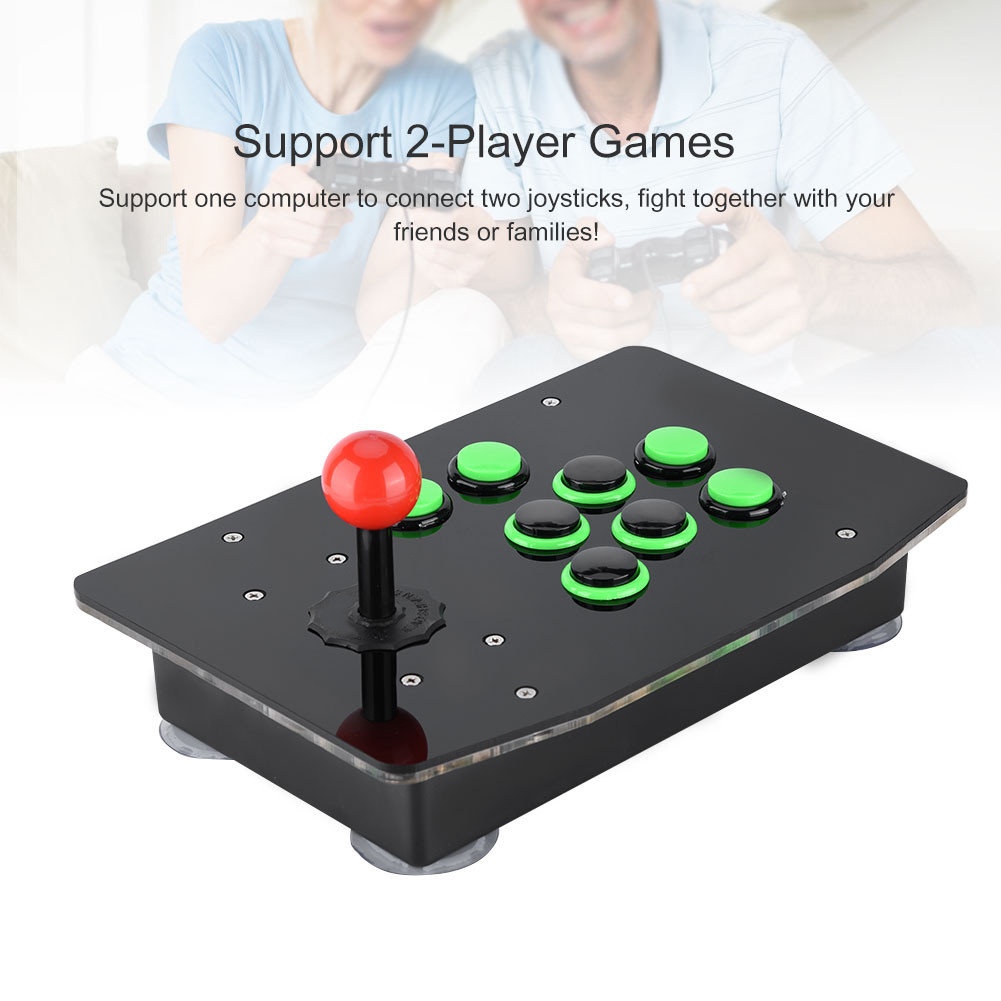 Honglai8 USB Arcade Fighting Joy stick Controller Fight Stick Game ...