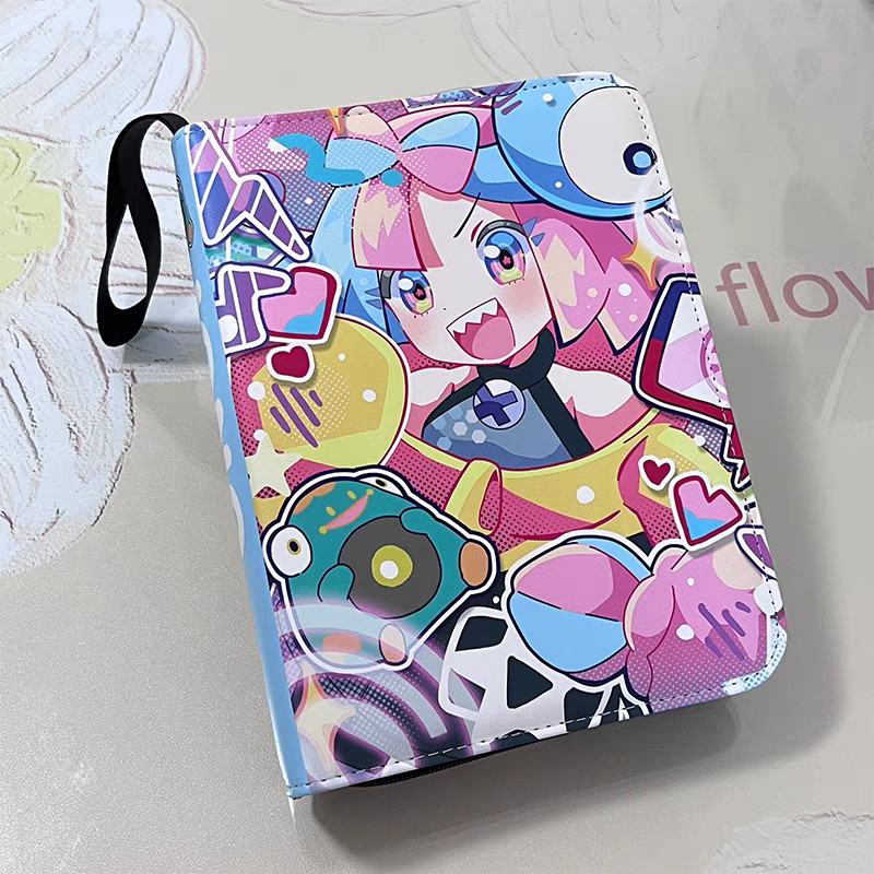 Pokemon Card Book Magnetic 320+magnetic PU pickup Card Storage Box Game ...