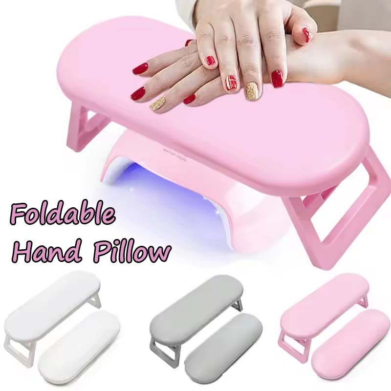 Foldable Nail Pillow PU Hand Cushion Nail Specific Hand Pillow Hand ...