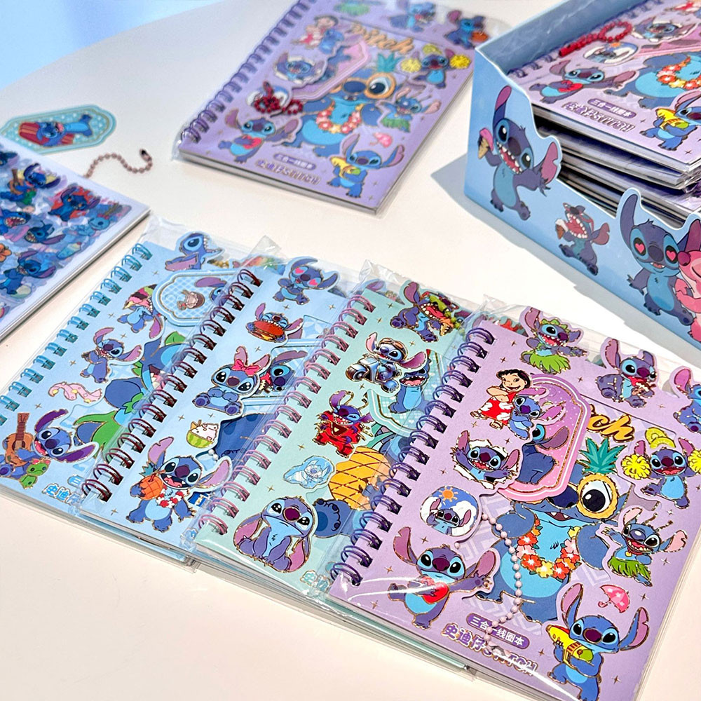 Stitch Journal Set - Bundle with Stitch Spiral Notebook Stitch Diary ...
