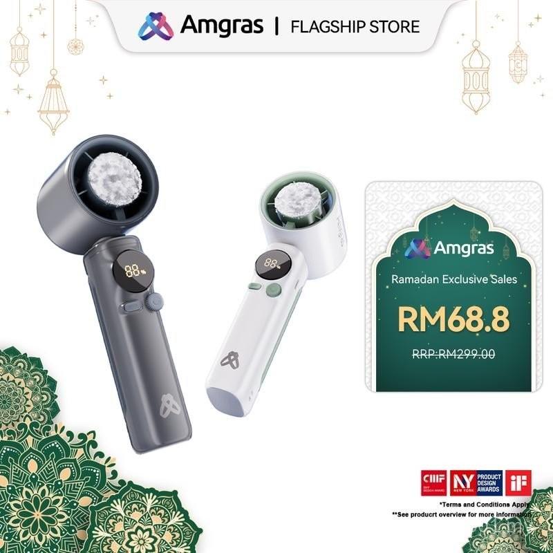 Amgras MetaHeld Fan Pro Portable Turbo Fan High Speed kipas mini fan ...