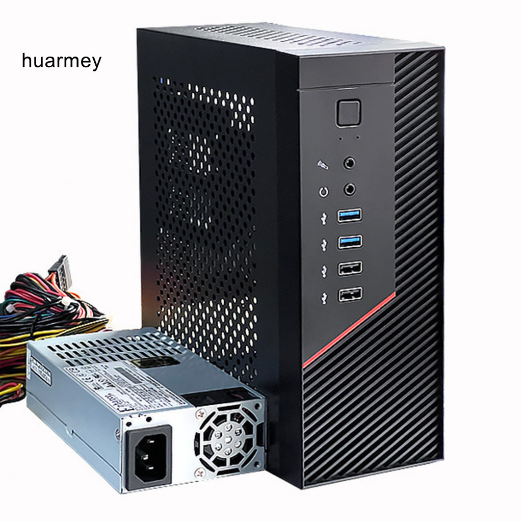 HUARMEY Compact Computer Case Small Form Factor Pc Case Compact Mini ...