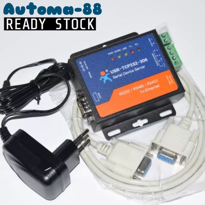 Dm99 Industrial Serial RS422 RS485 to Ethernet TCP IP RJ45 Converter ...