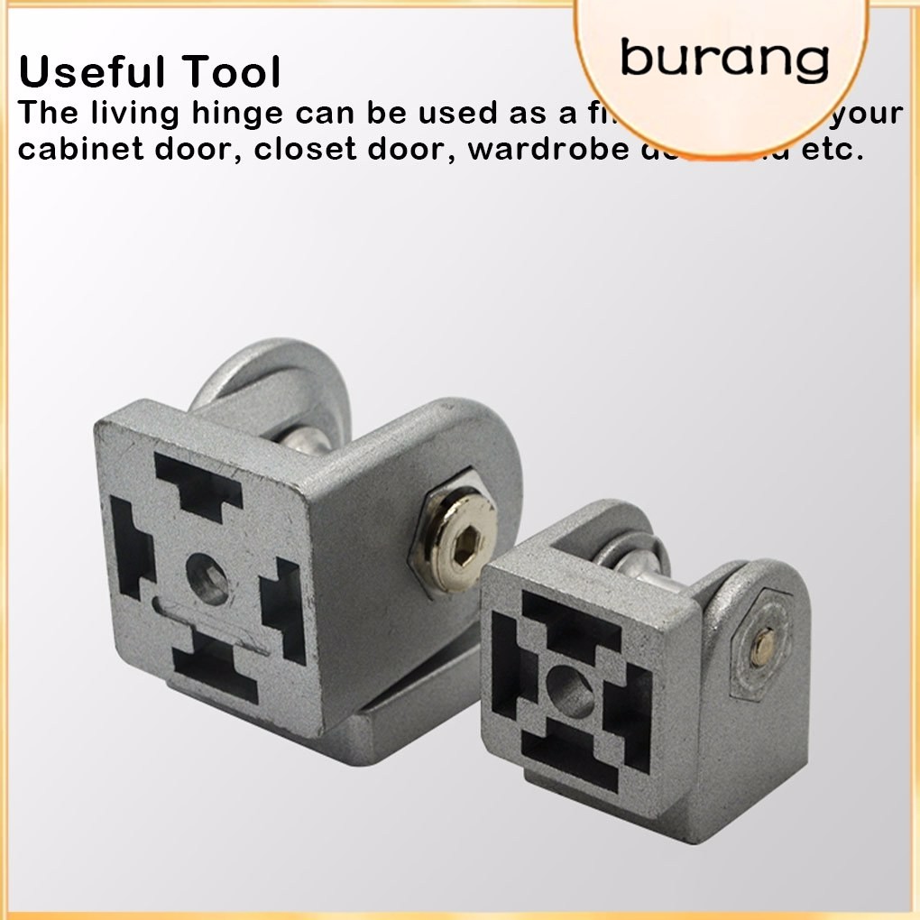 Aluminium Alloy Right Angle Living Hinge Connector Electroplate ...
