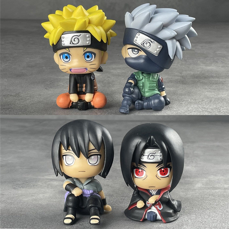 Naruto Kakashi Sasuke Itachi Ornaments Mystery Box Claw Machine Anime ...