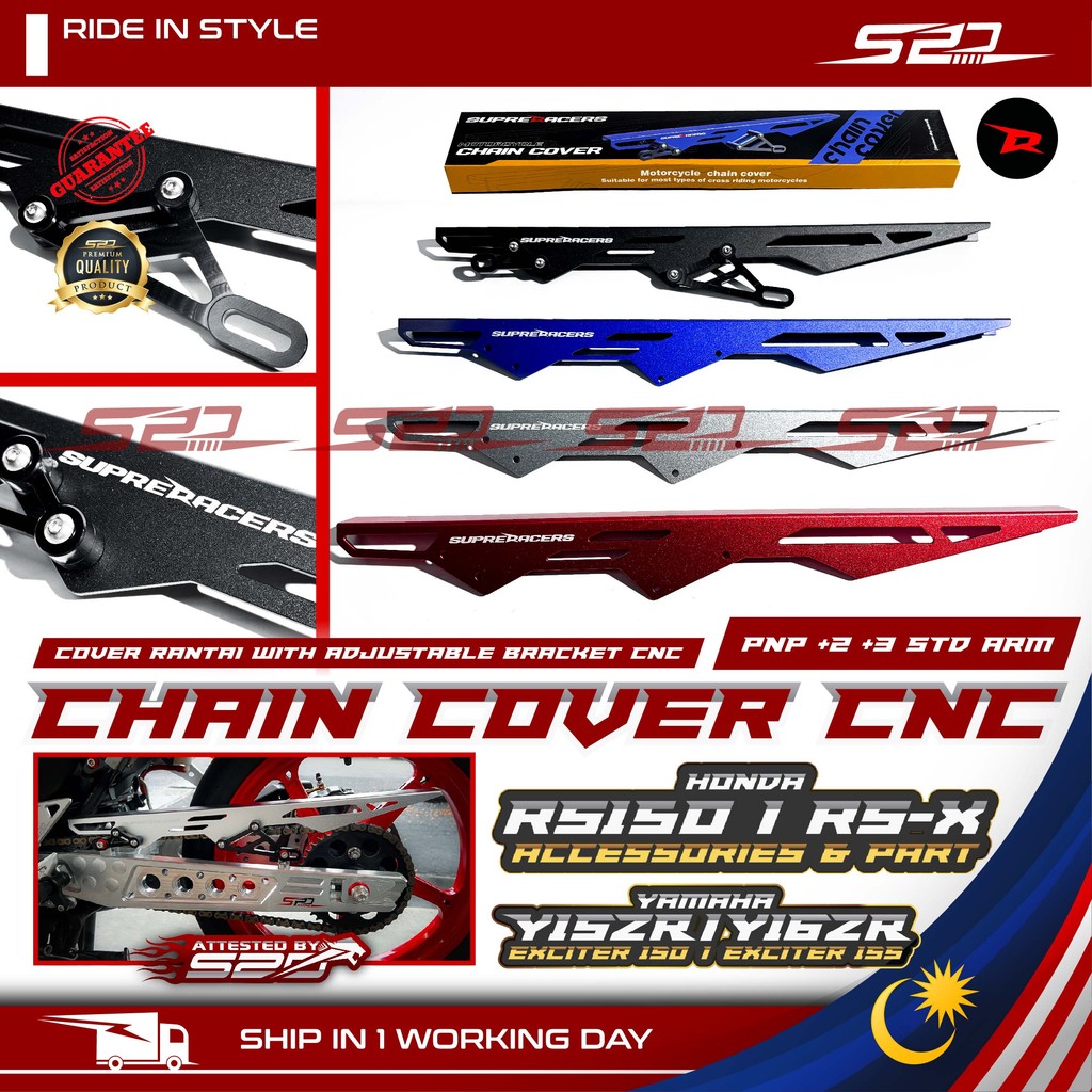 Chain Cover SUPRE RACERS RS150 RS-X 150 Y15 Y16 Cover Rantai With ...