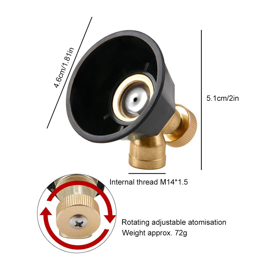 High Pressure Sprayer Nozzle Agricultural Spray Nozzle Head Gardening ...