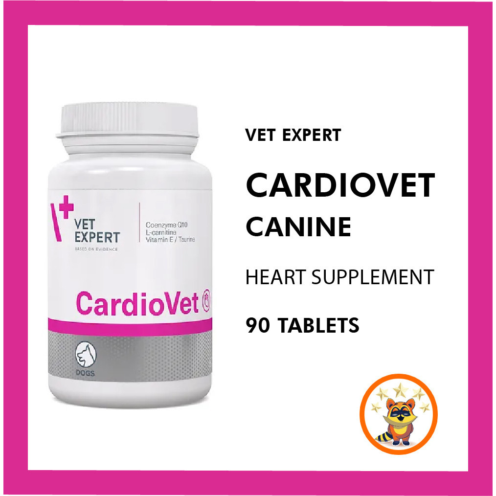 Vet Expert Cardiovet for Canine Dog 90 tablets | Shopee Malaysia
