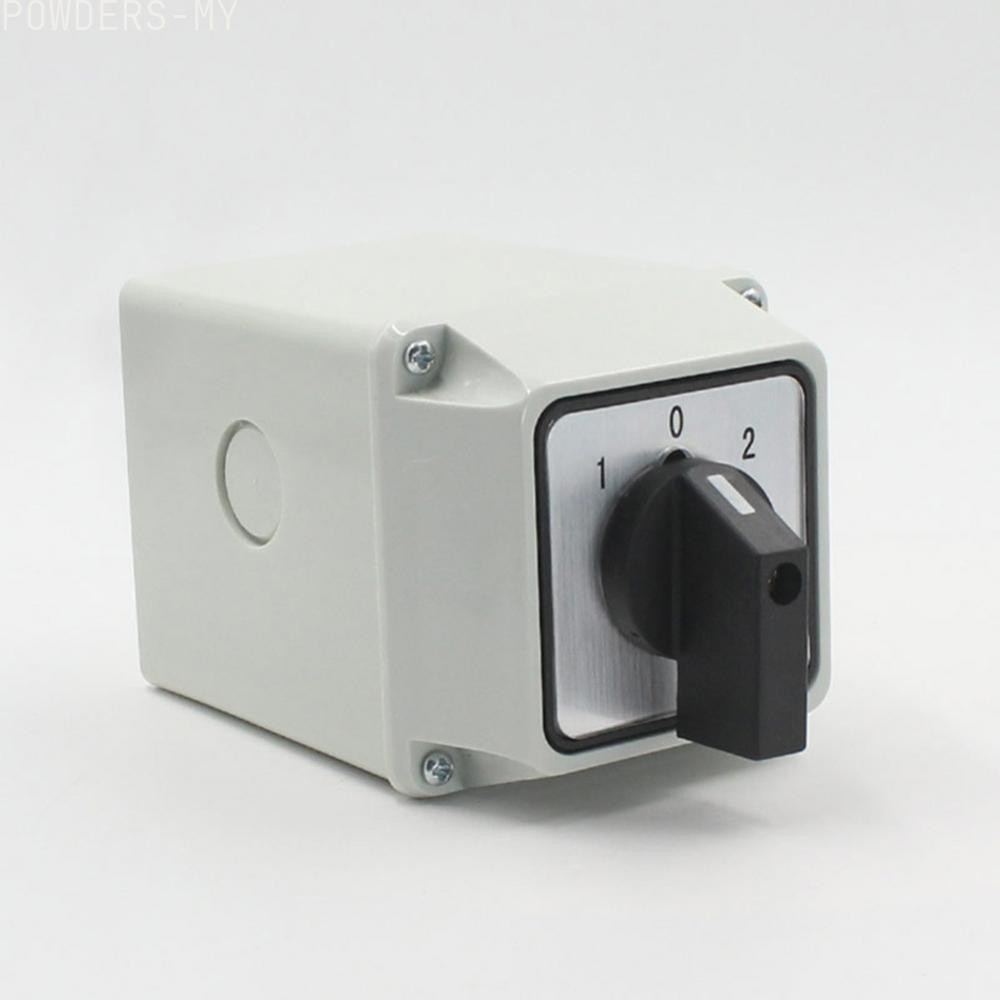 Changeover Switch Enclosed IP65 LW26-25 Rotary Cam 1PC 3 Position 380V ...