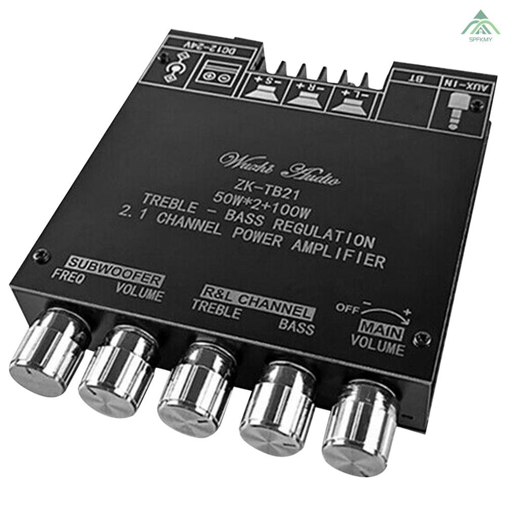 2.1 Channel BT Audio Amplifier Module AUX BT5.0 Audio Input Subwoofer ...