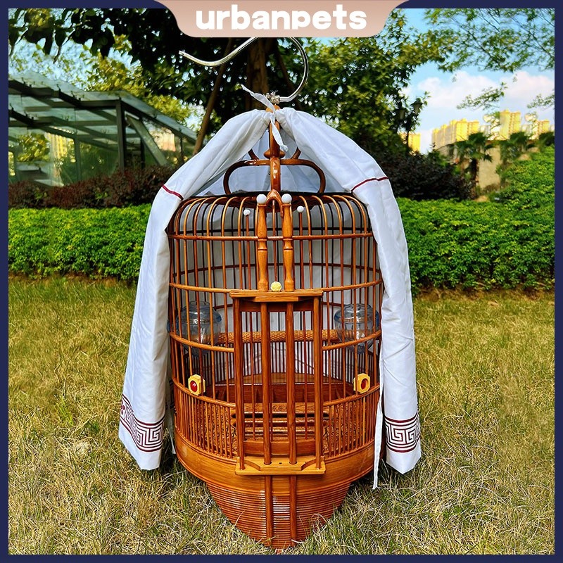 New Bird Cage Large For Bird Bamboo Bird Cage Accessories Bird Toys ...