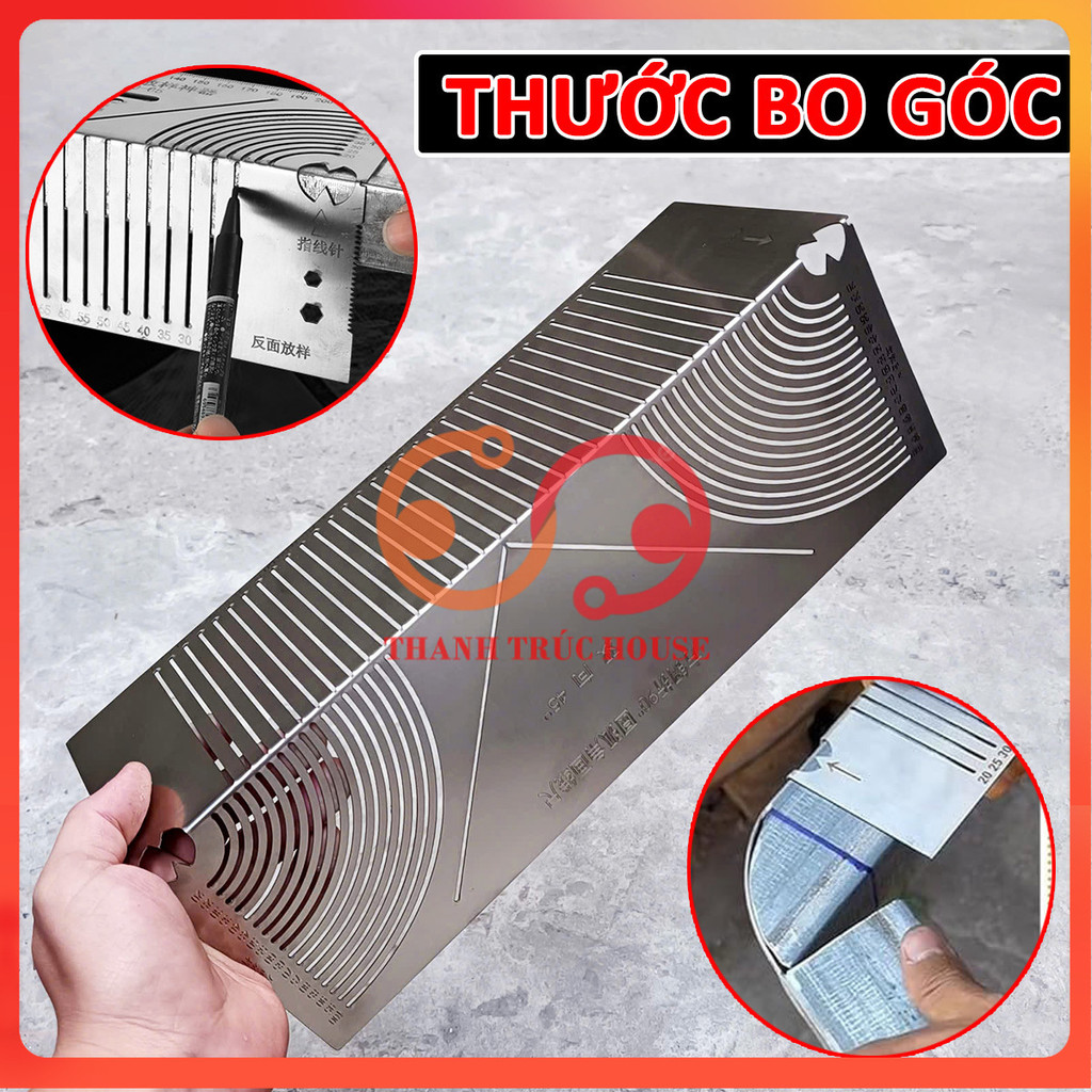 Stainless Steel Box Corner Ruler - Iron Box Corner Bending, Sliding ...
