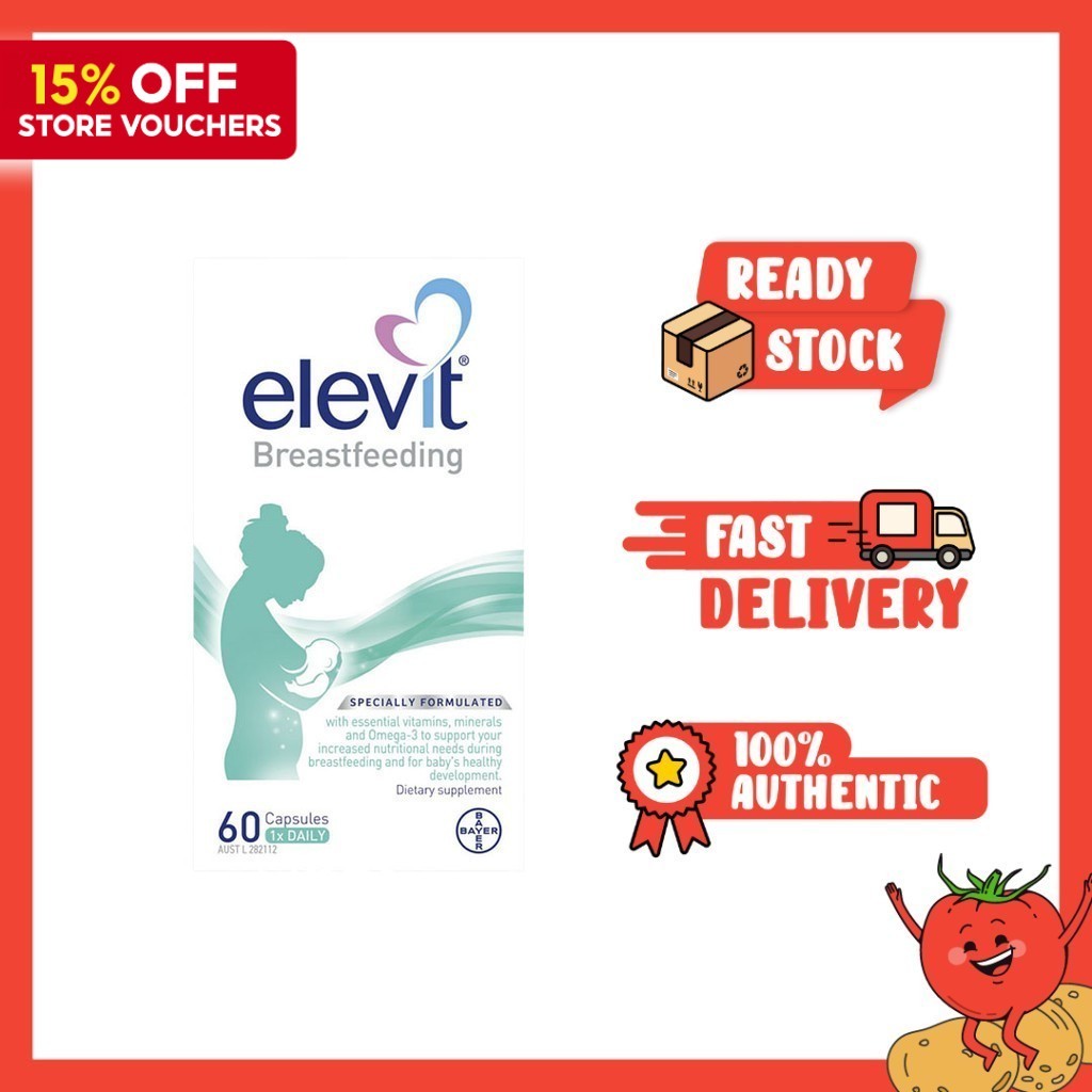 Elevit Breastfeeding - 60 Capsules | Shopee Malaysia