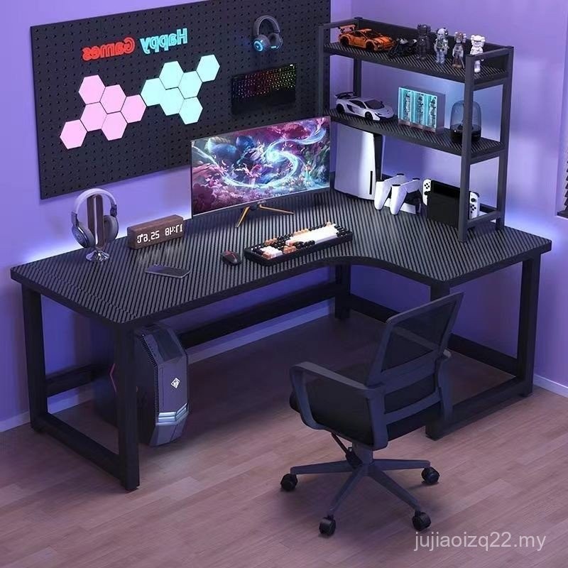 My Corner Computer Desk Gaming Double Desktop Home Corner Combination ...