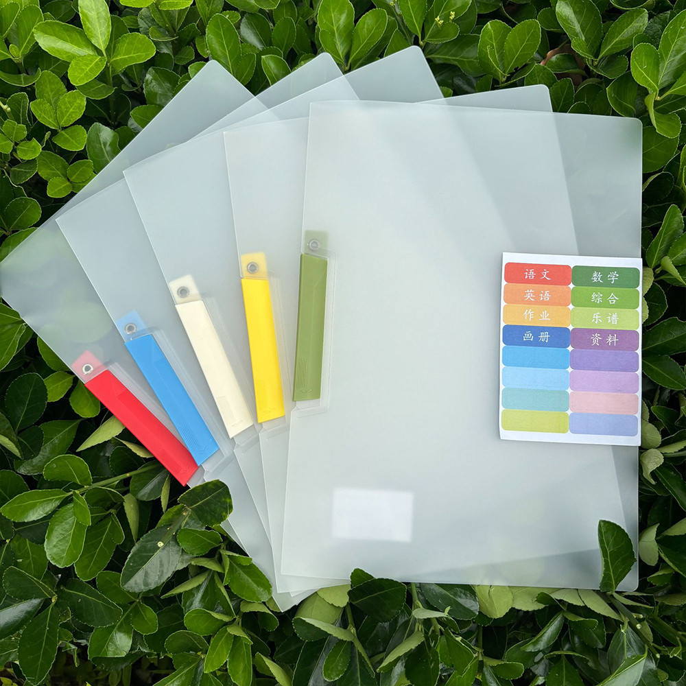 Clear Plastic Folders with Swing Clip, File Folders for Documents ...